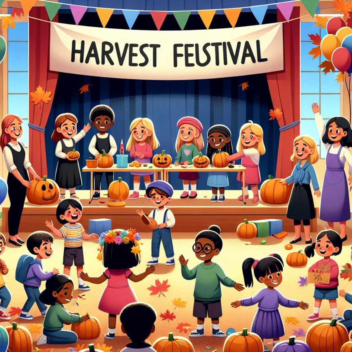 Wroughton Academies - Harvest Festival Performance